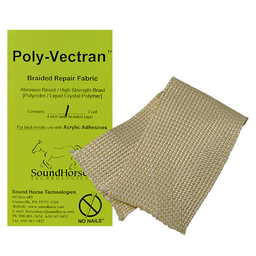 SoundHorse Poly-Vectran Braided Repair Fabric| Northeast Farrier Supply